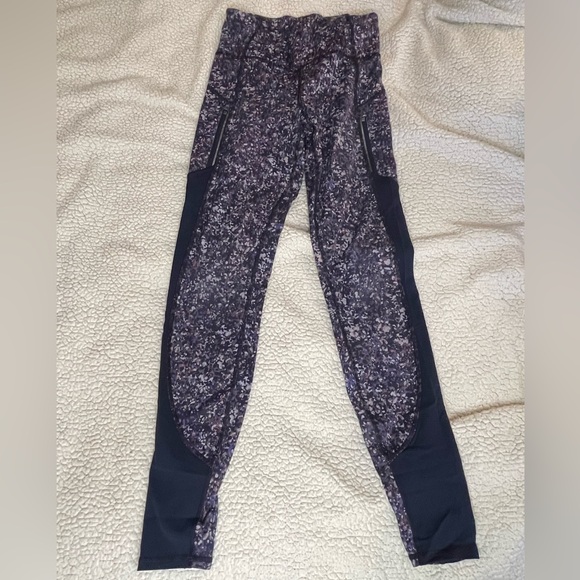 Athleta | Pants & Jumpsuits | Athletaathleta Rainier Printed Mesh Tight ...